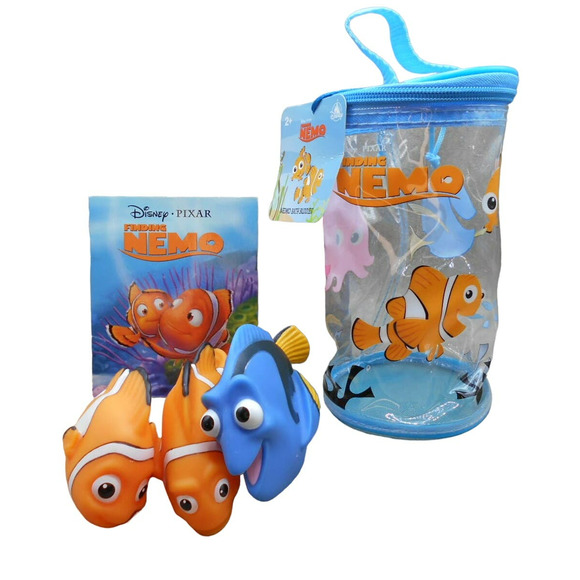 Disney | Toys | Disney Finding Nemo Lot Bath Buddies Disney Store Book ...